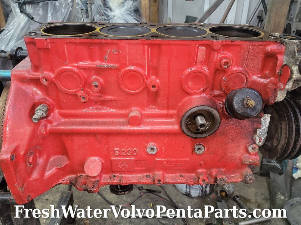 Volvo Penta 1986 B230 short Block rotating assembly AQ131 B230 230B ...
