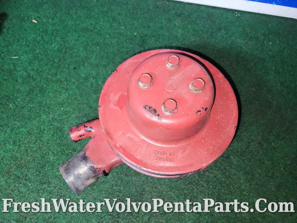 Volvo Penta 3.0GL circulating water pump with Serpentine pulley 385764 ...