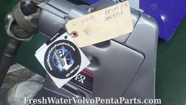Volvo Penta Dpsm Dps-M Sx-M Transom New Gimbal Bellows Rebuilt Trim Cy ...