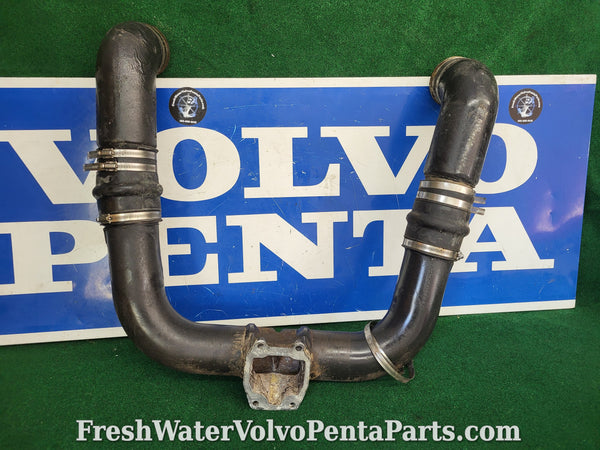 Volvo Penta Y-pipe DpsM Sx v8 v6 5.7L 5.0L P/n 3850794 ...