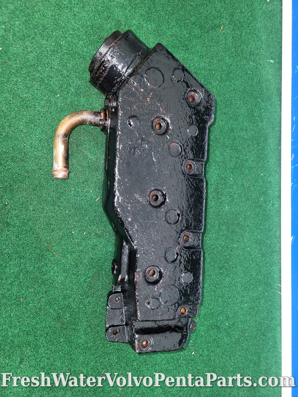 Volvo Penta b230 Exhaust manifold aq131 aq151 230b 4 cylinder rpl 8344 ...