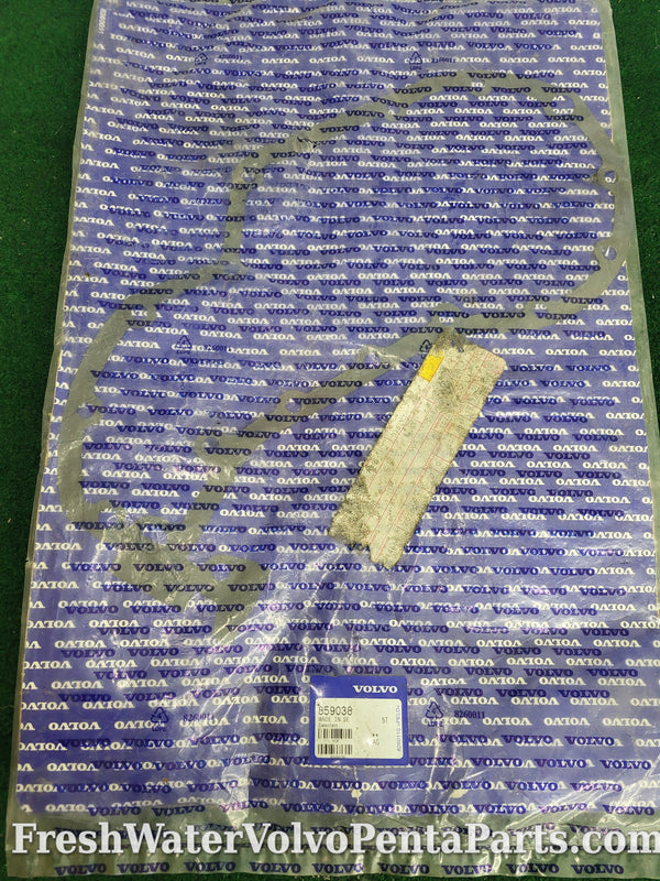 Volvo Penta new gasket 859038 New Old Stock - FreshWaterVolvoPentaParts.Com