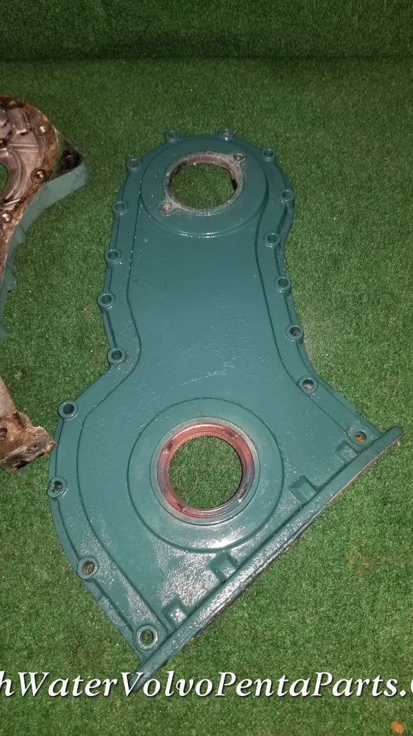 Volvo Penta AQAD40 B Timing gear casing NLA P/n 842992 & 842989 TAMD40 ...