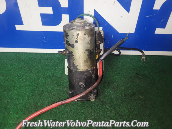 VOLVO PENTA TRIM PUMP WITH BUILT IN RESERVOIR RELAYS AND BRACKET 85292 ...